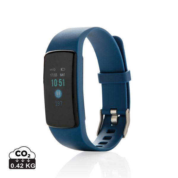STAY FIT ACTIVITY-TRACKER MIT HERZFREQUENZMESSUNG, SCHWARZ